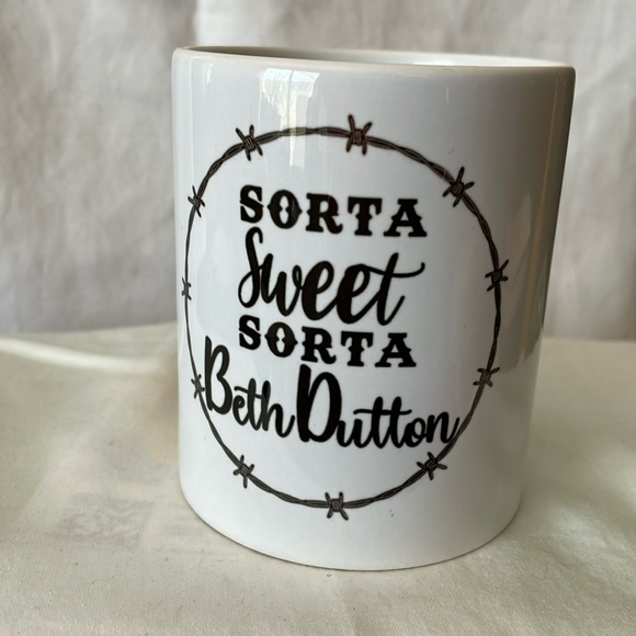 Kitchen | Beth Dutton Coffee Mug Nwt | Poshmark